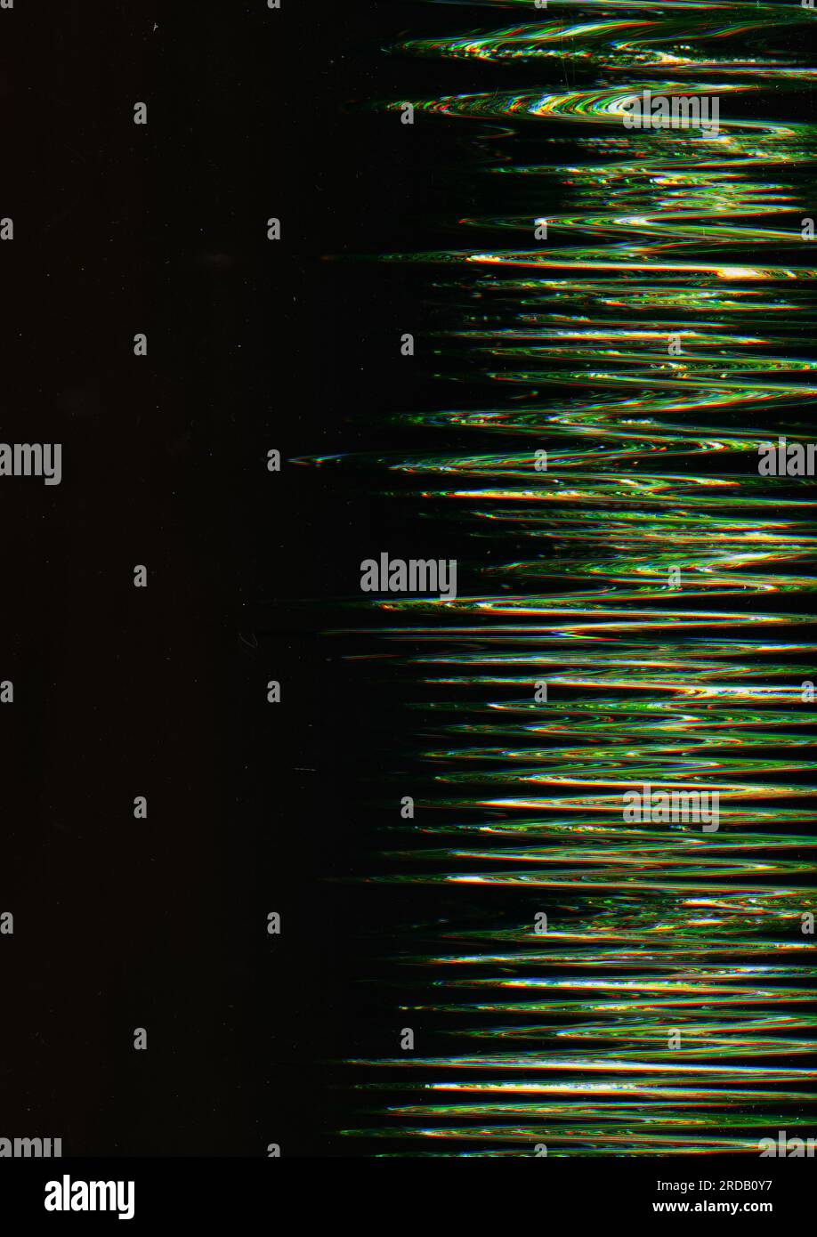 Vhs noise signal distortion digital glitch zigzag Stock Photo - Alamy