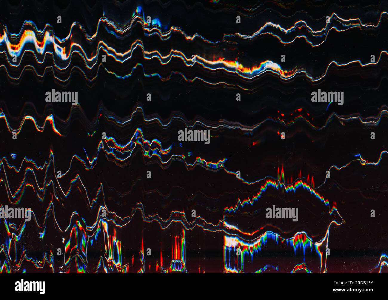 Glitch distortion noise interference signal error Stock Photo - Alamy