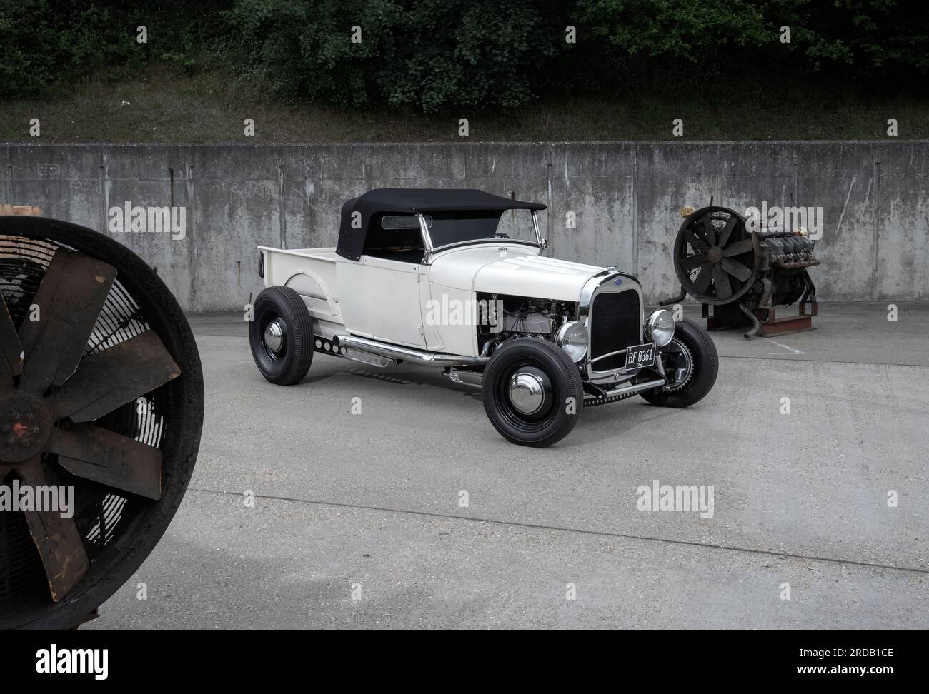 1929 Ford Model A pick up truck hot rod Stock Photo - Alamy