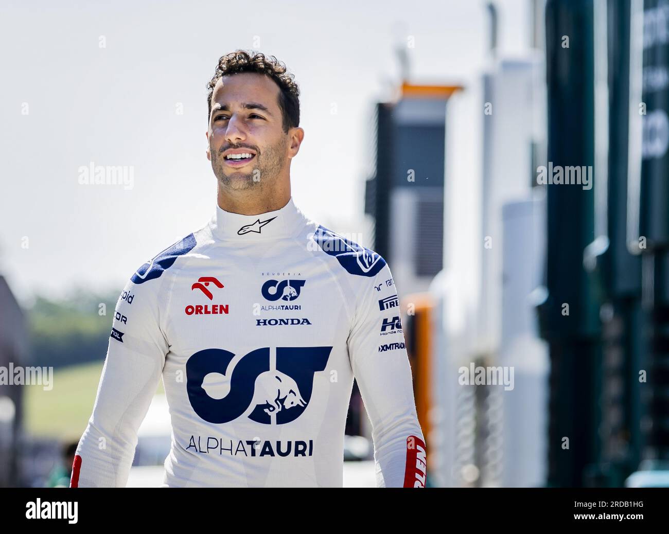 BUDAPEST - 20/07/2023, Daniel Ricciardo (AlphaTauri), who will replace Dutch driver Nyck de ...
