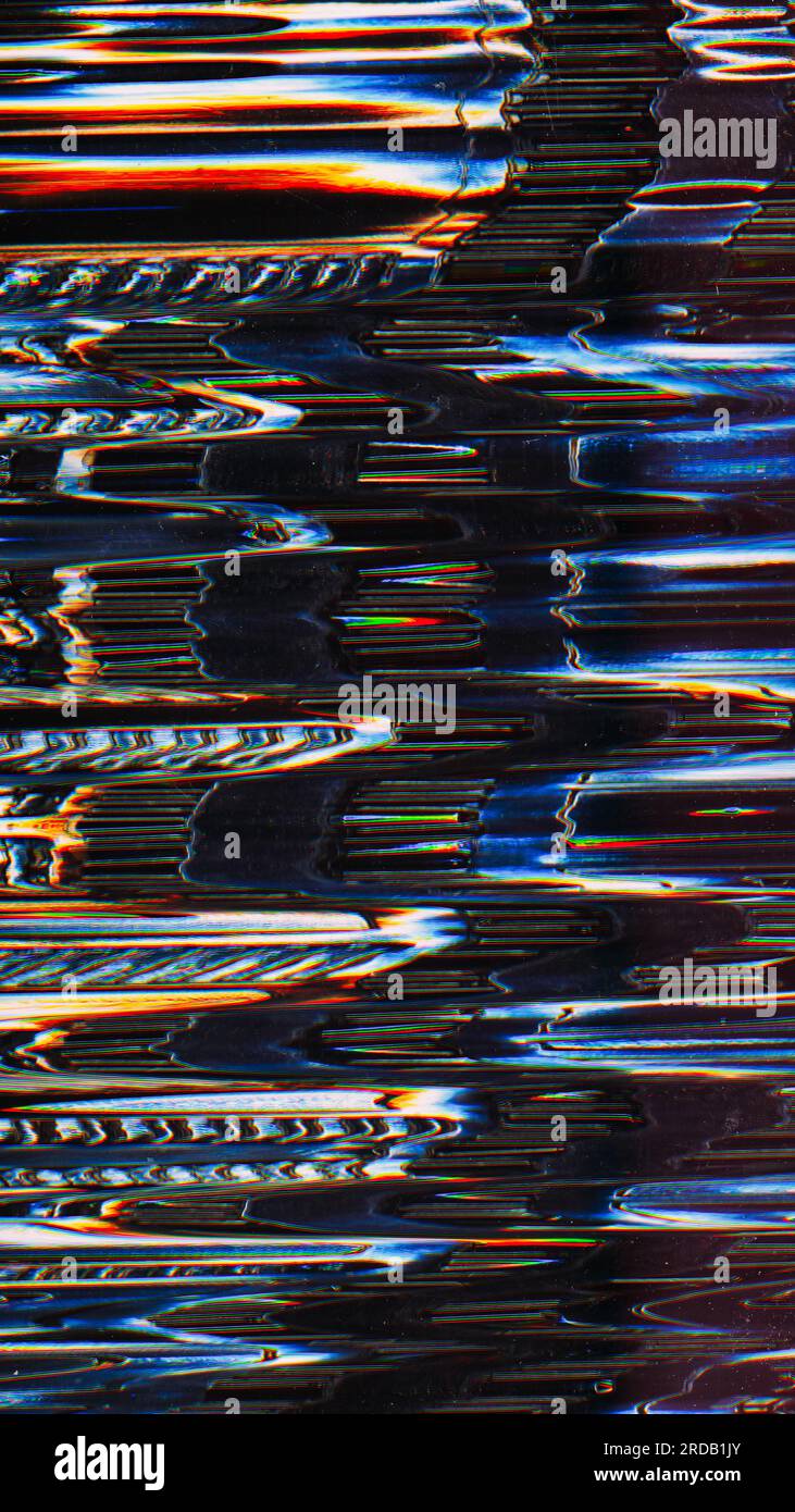 Damaged screen glitch distortion digital noise Stock Photo - Alamy