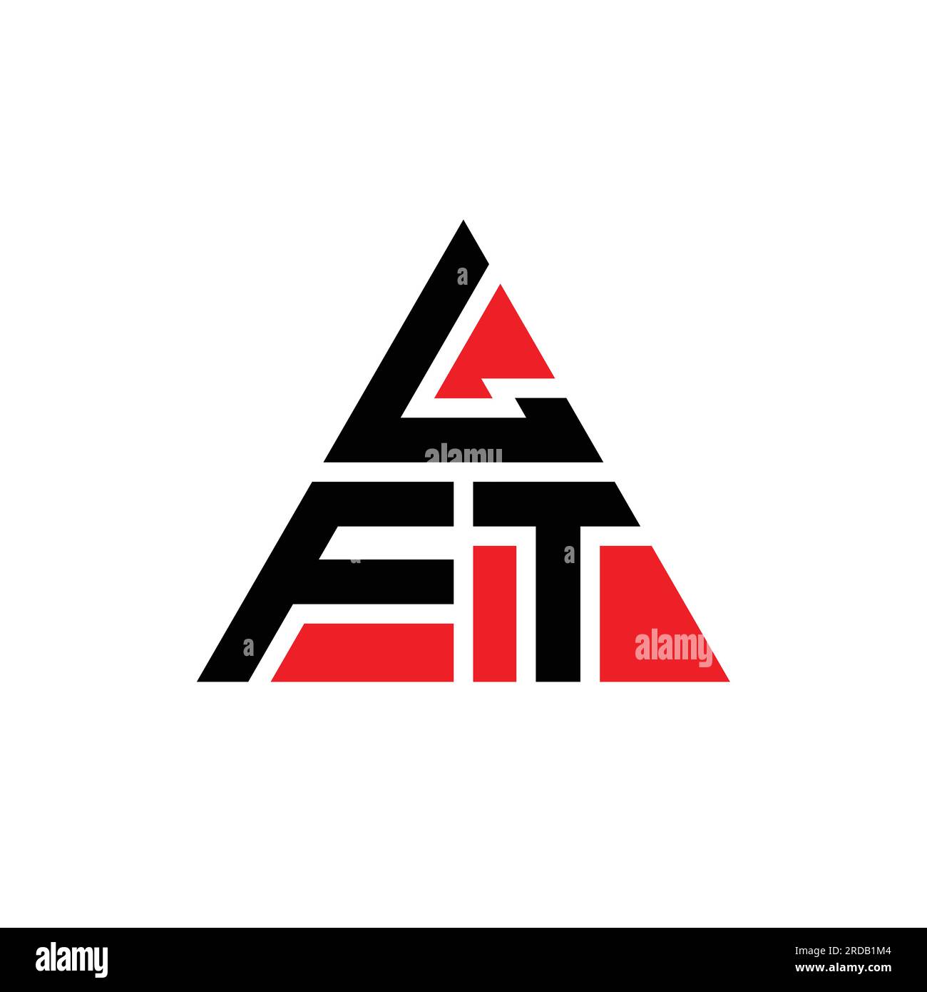 Lft Triangle Letter Logo Design With Triangle Shape Lft Triangle Logo Design Monogram Lft