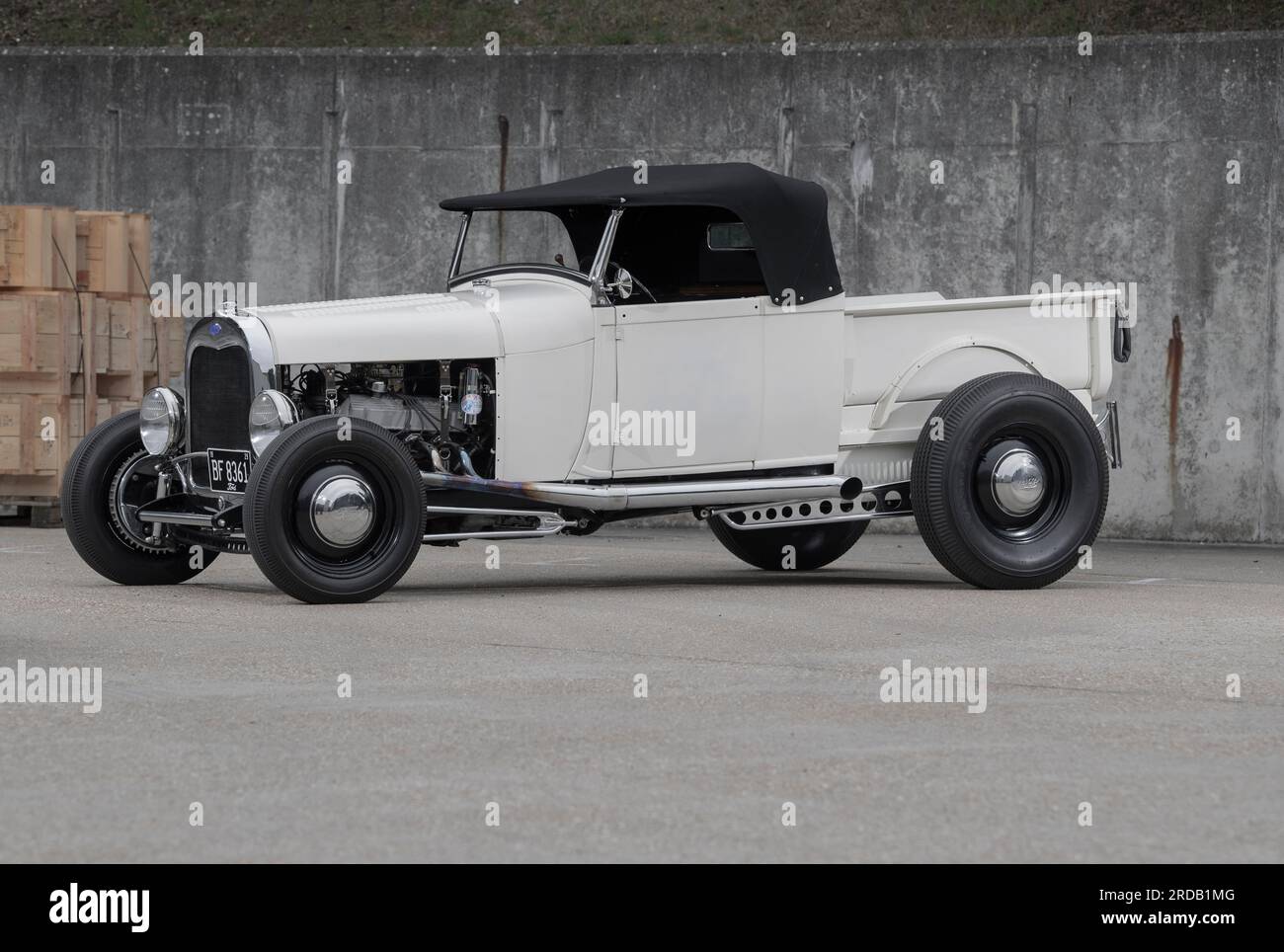 1929 Ford Model A pick up truck hot rod Stock Photo - Alamy