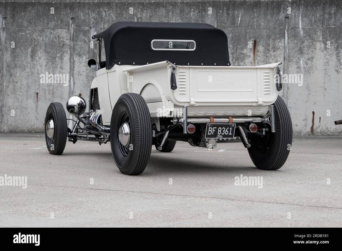 1929 Ford Model A pick up truck hot rod Stock Photo - Alamy