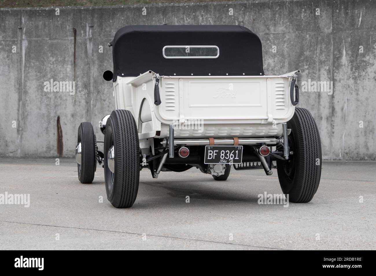 1929 Ford Model A pick up truck hot rod Stock Photo - Alamy