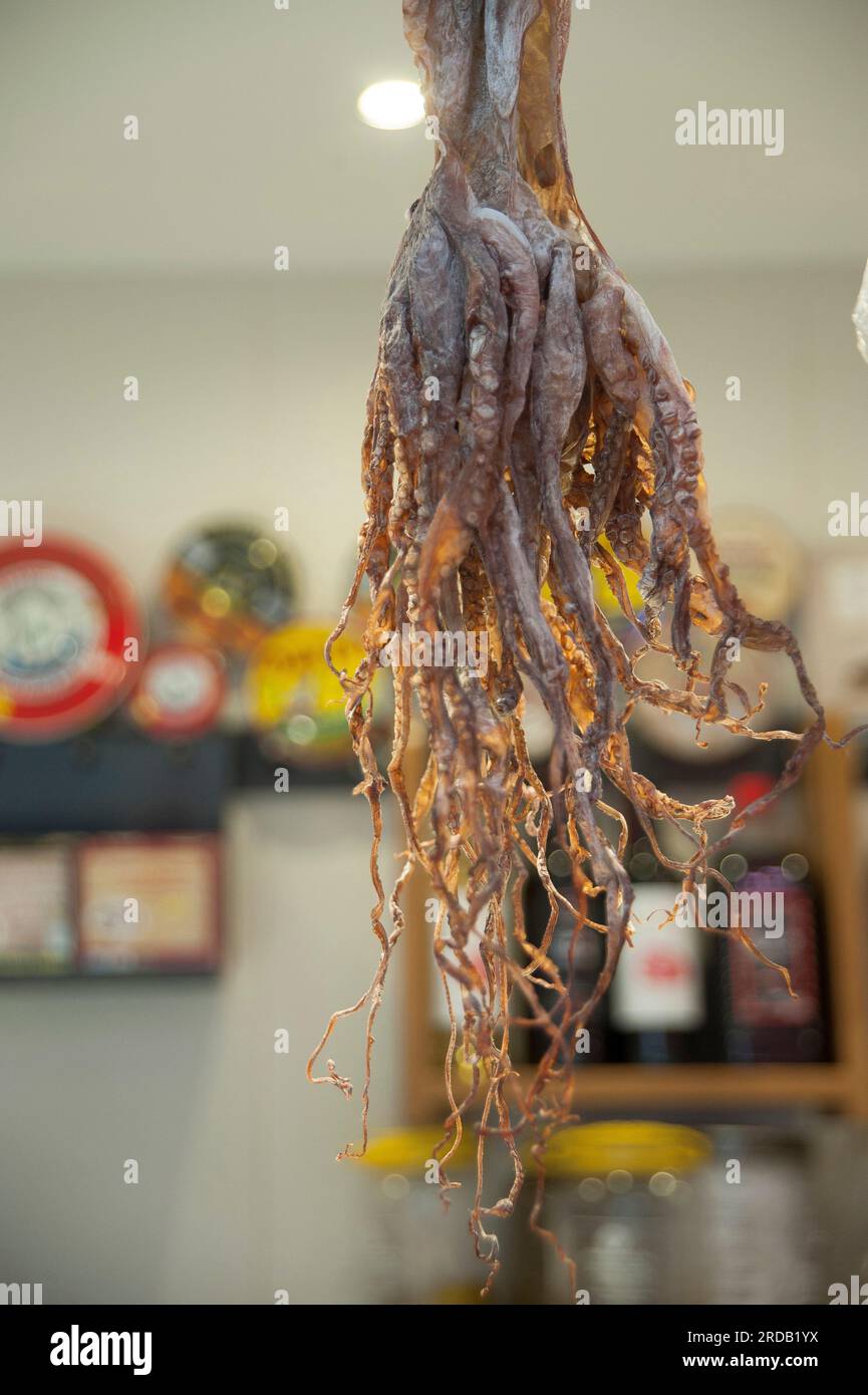 Dried octopus hi-res stock photography and images - Alamy
