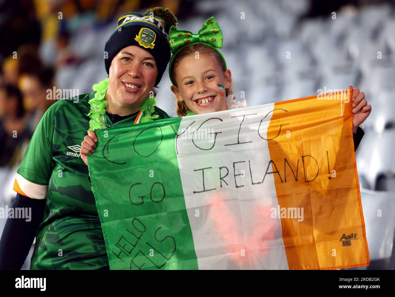 Republic of Ireland fans in the stands during the FIFA Women's World ...