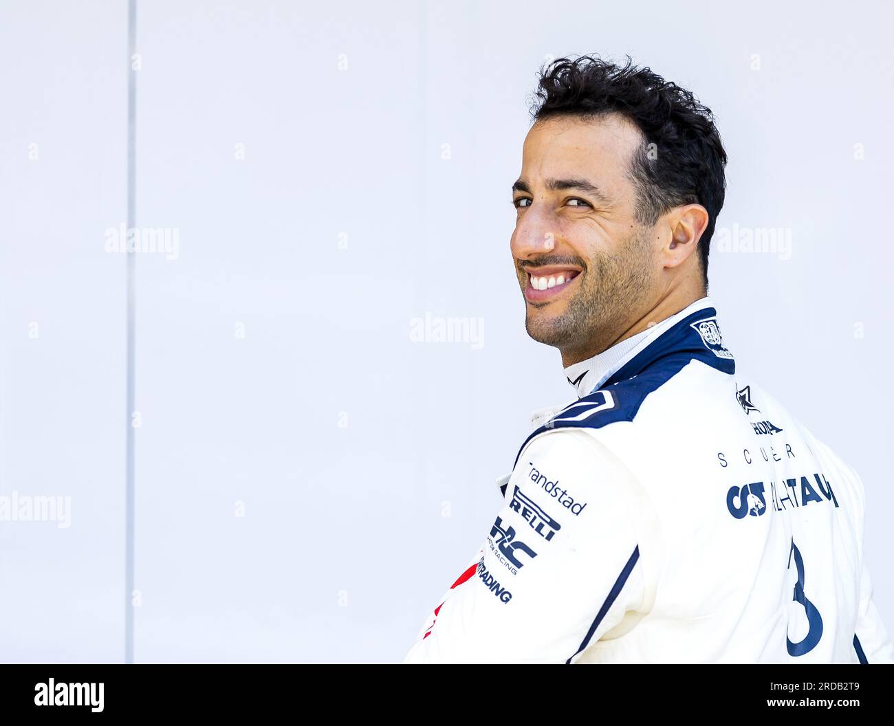 BUDAPEST - 20/07/2023, Daniel Ricciardo (AlphaTauri), who will replace Dutch driver Nyck de ...
