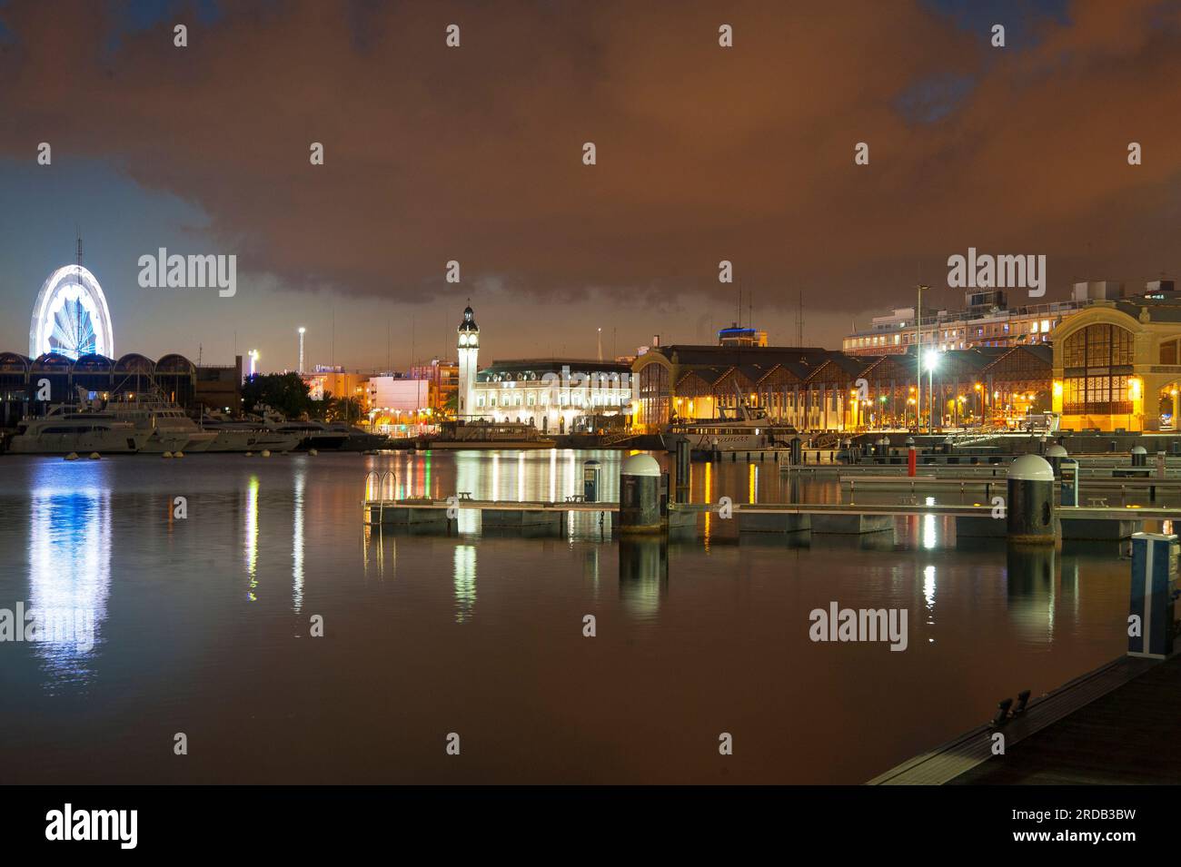 Marine of Valencia and Build Marina Real Juan Carlos I, Spain, Europe ...