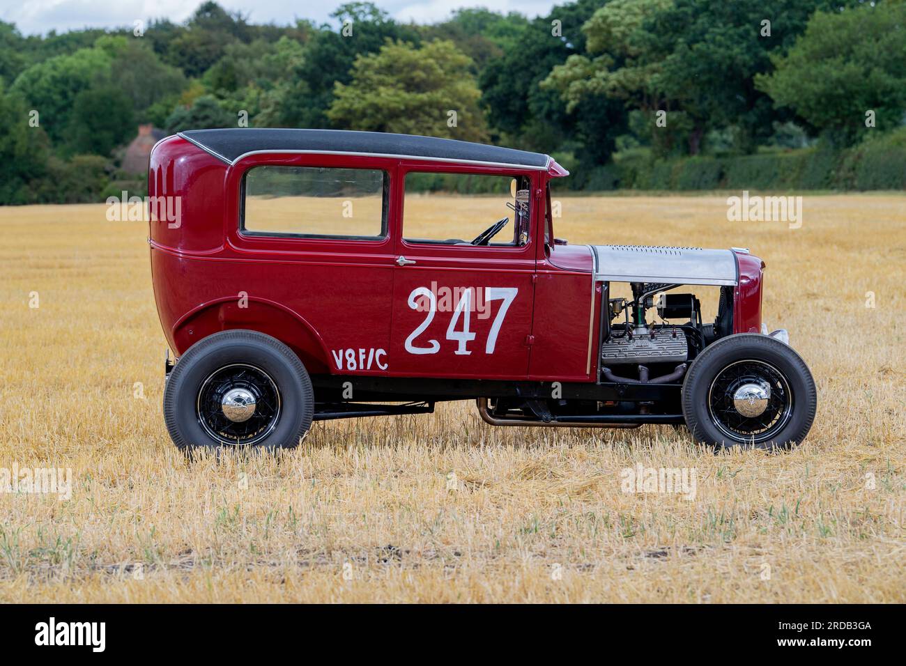 1930 Ford Model A sedan hot rod Stock Photo - Alamy