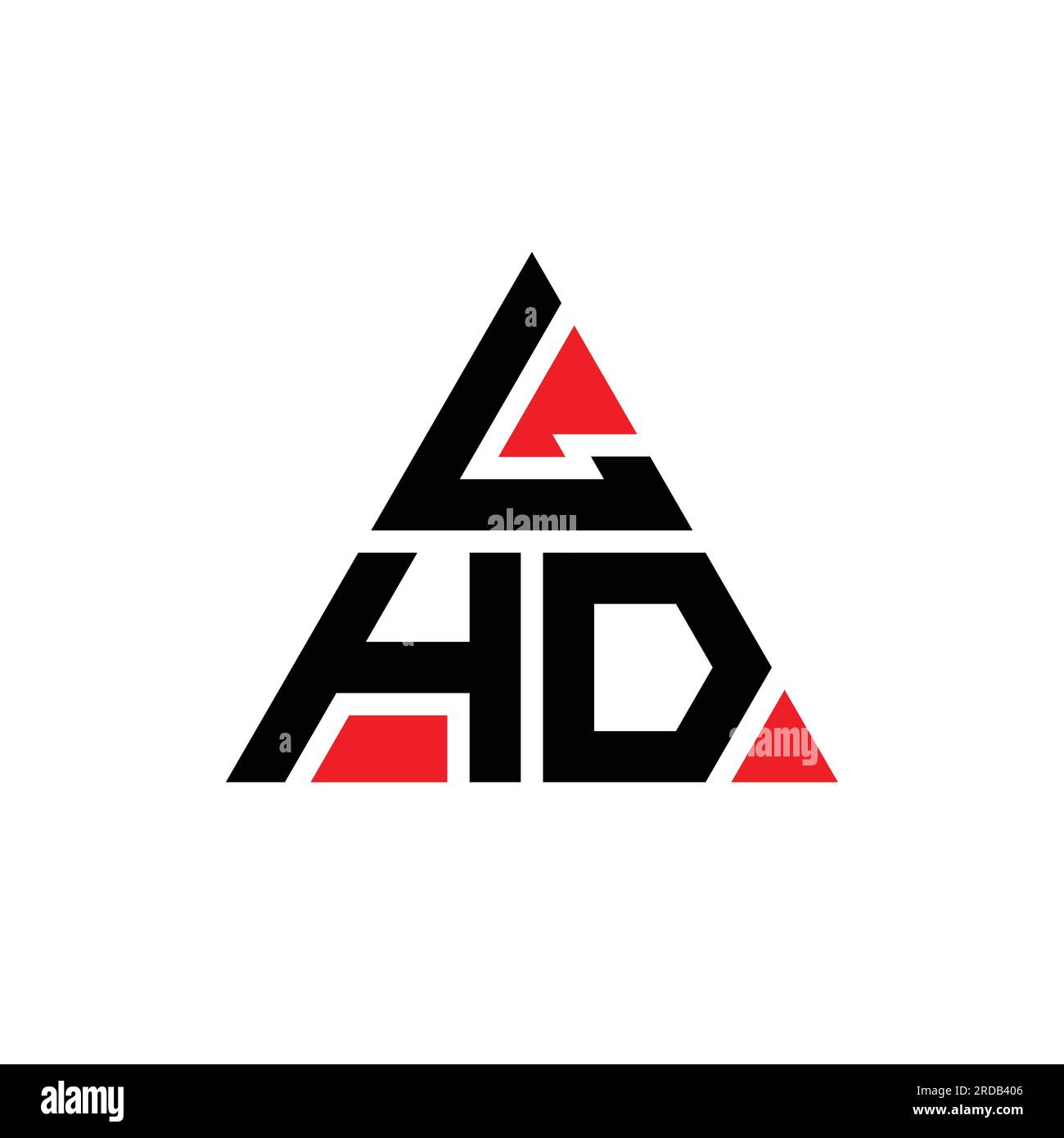 Lhd logo design hi-res stock photography and images - Alamy