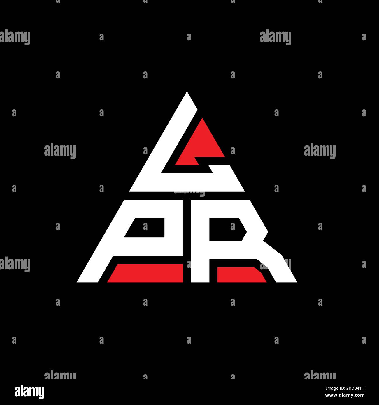 Lpr logo design hi-res stock photography and images - Alamy
