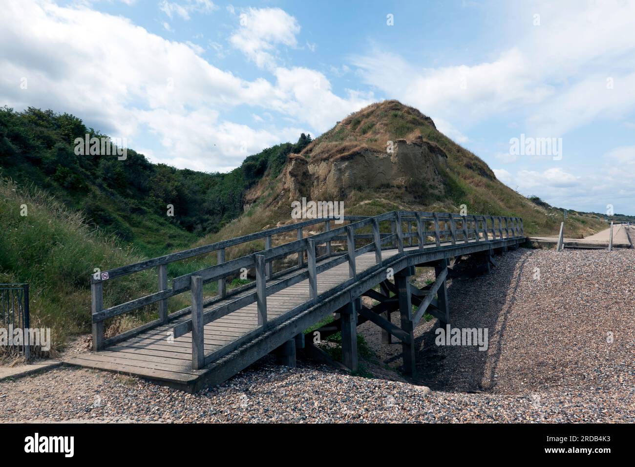 Gap between two sand cliffs hi-res stock photography and images - Alamy