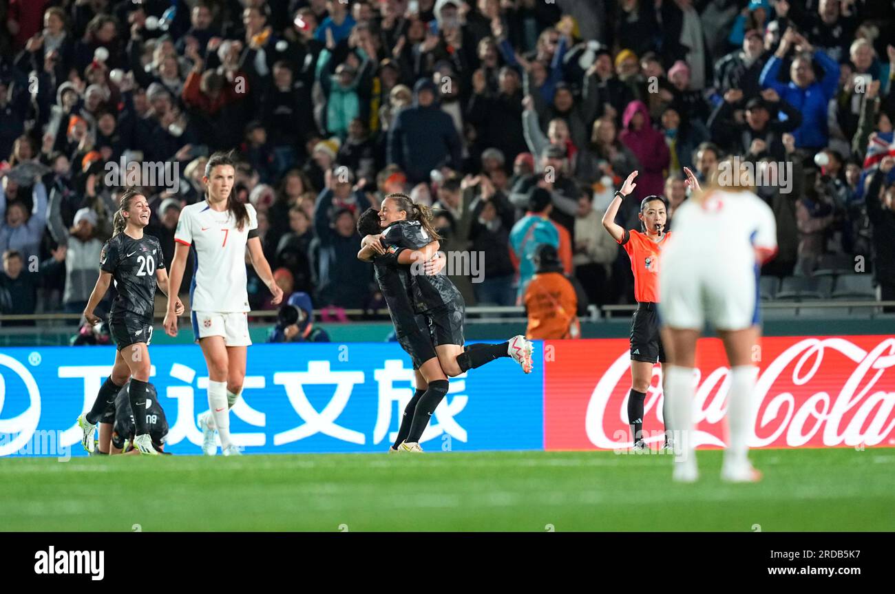 Eden Park, Auckland, New Zealand. 20th July, 2023. Ria Percival (New ...