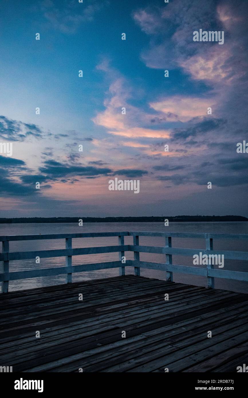 Cinematic blue hour hi-res stock photography and images - Alamy