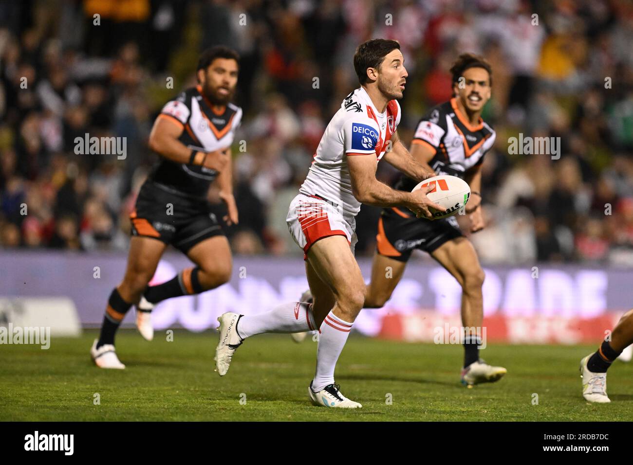 Wollongong, Australia. 20th July, 2023. Ben Hunt of the Dragons during ...