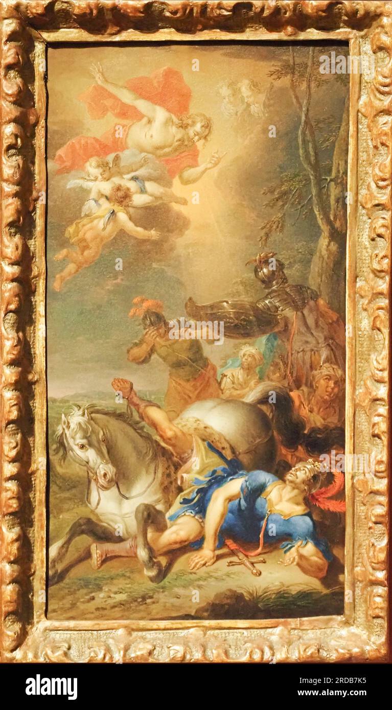 Conversion of Sainf Paul, oil on copper, undated. Creator: Franz ...