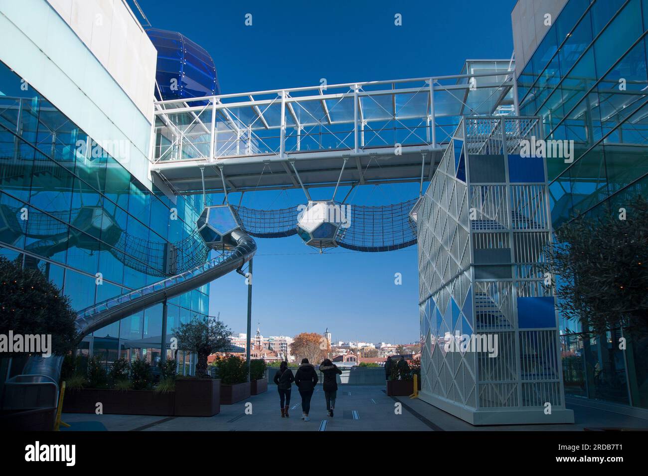 Centro Comercial Plaza Rio 2, Madrid, Spain, Europe Stock Photo - Alamy