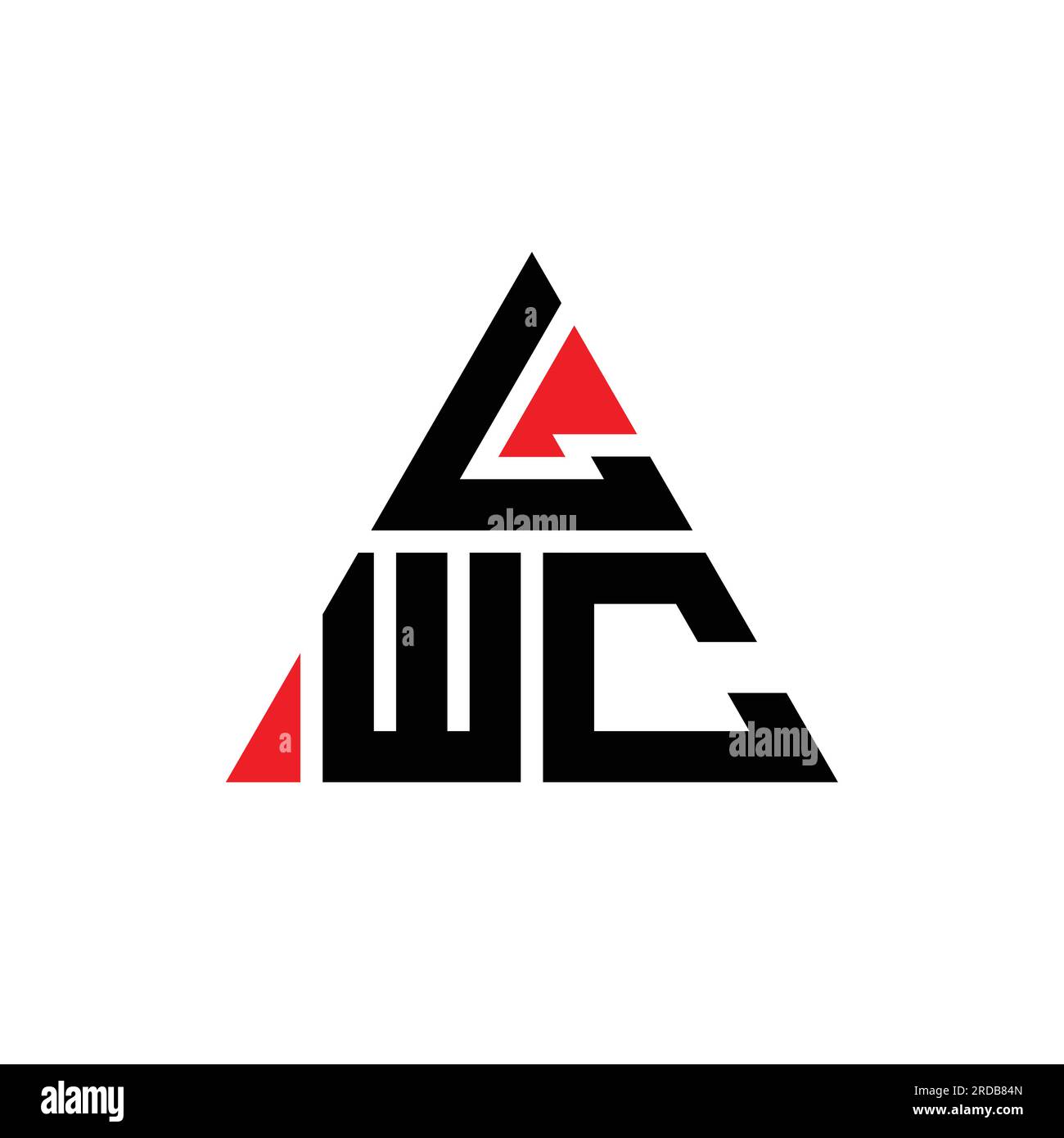 LWC triangle letter logo design with triangle shape. LWC triangle logo ... LWC triangle letter logo design with triangle shape. LWC triangle logo ...