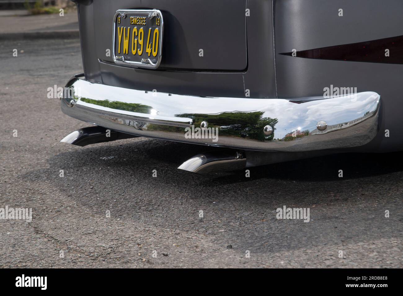 1949 Ford 'Shoebox' custom car Stock Photo - Alamy