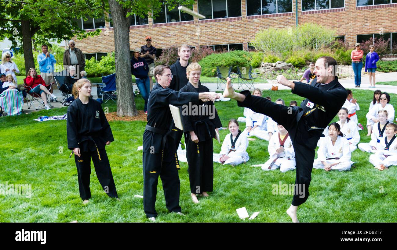 Tae Kwon Do Stock Photo - Alamy