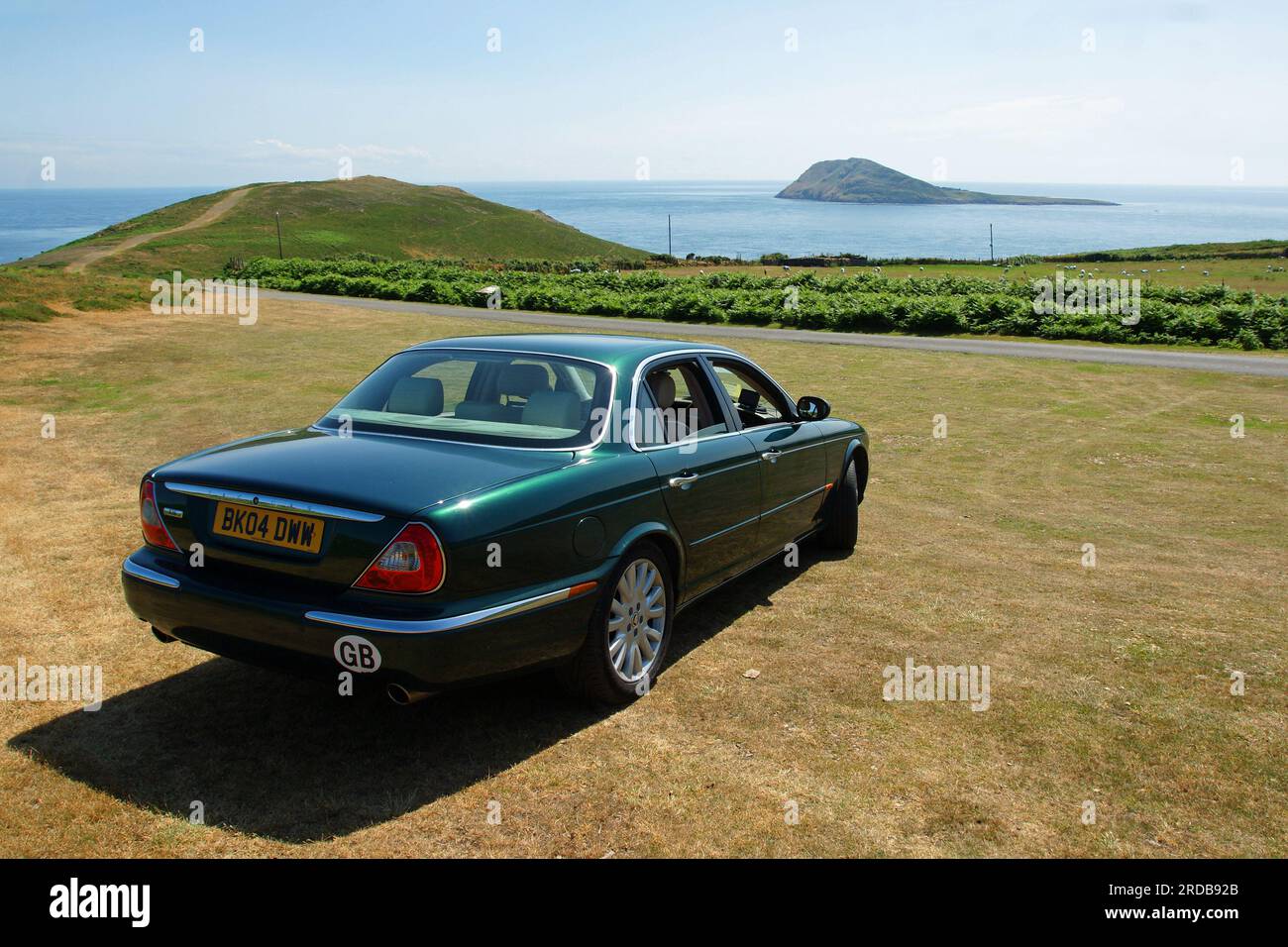 Braich y Pwll ('The Arm of the Pool') at the extreme western tip of ...