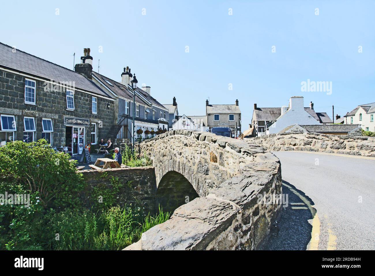 Aberdaron village, Llyn Peninsula, Gwynedd Stock Photo - Alamy
