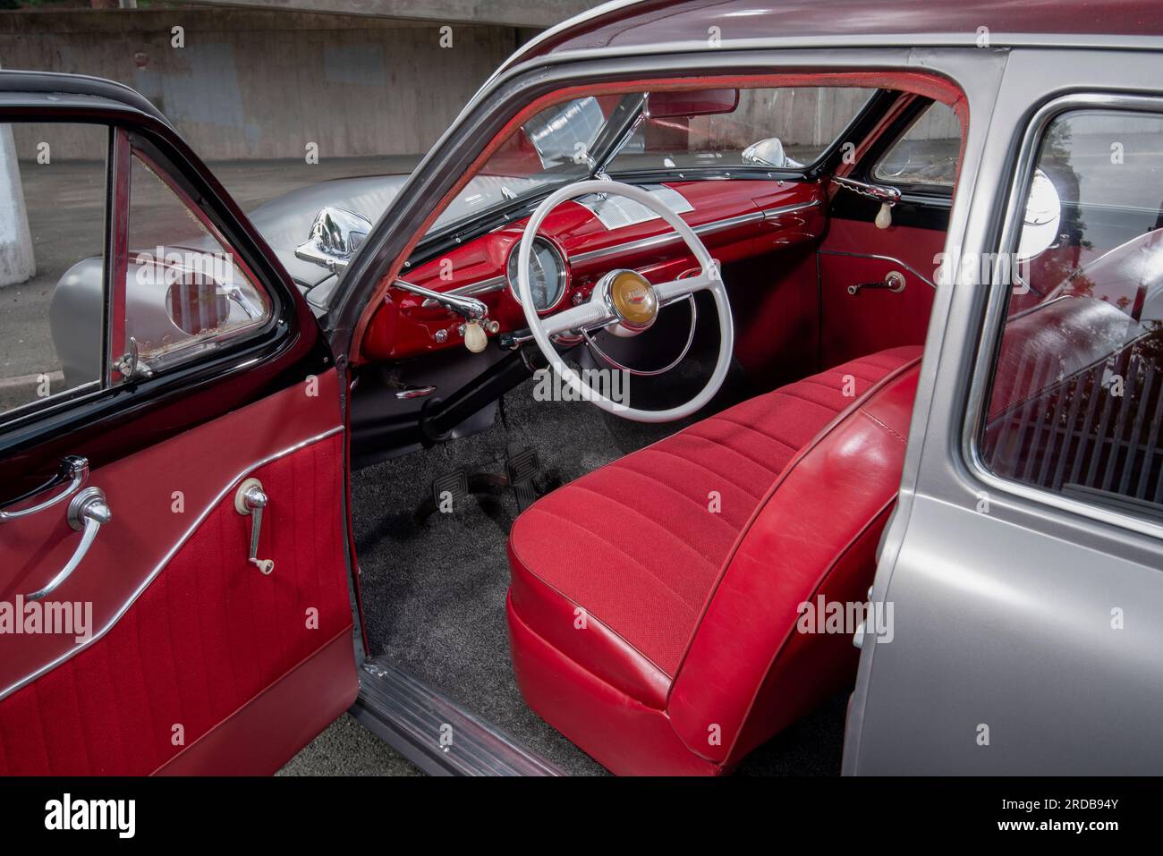 1949 Ford 'Shoebox' custom car Stock Photo - Alamy