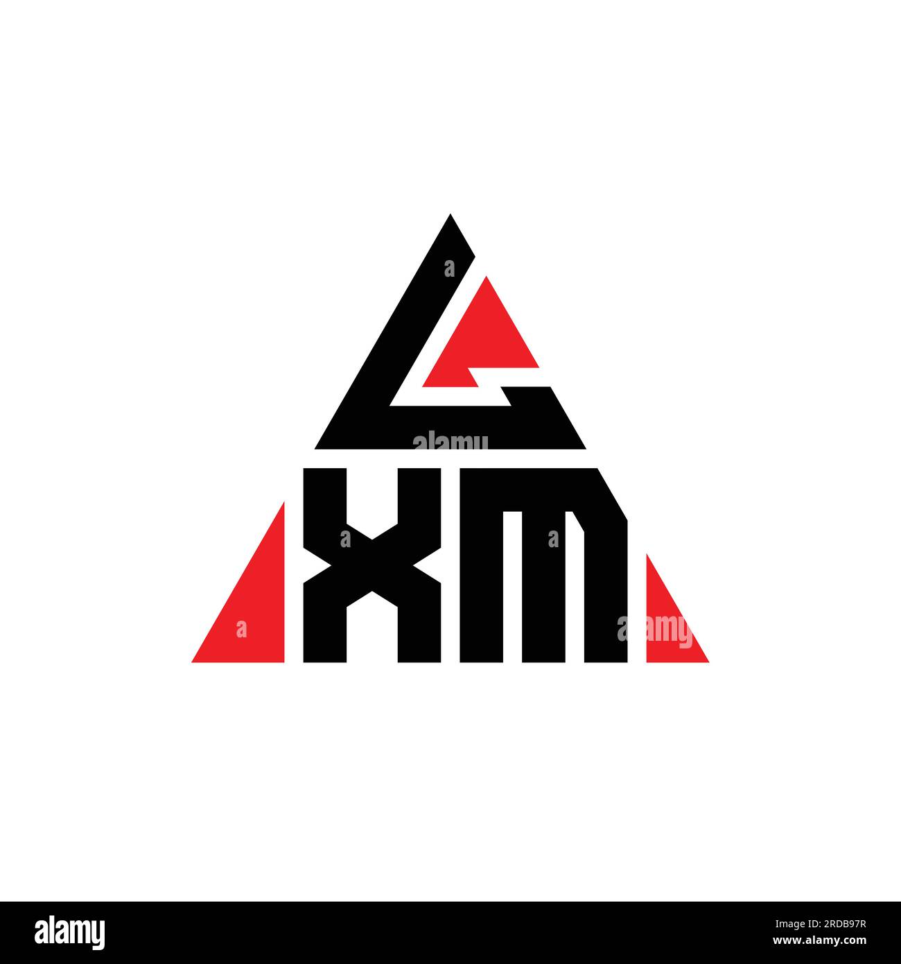 Lxm logo design Stock Vector Images - Alamy