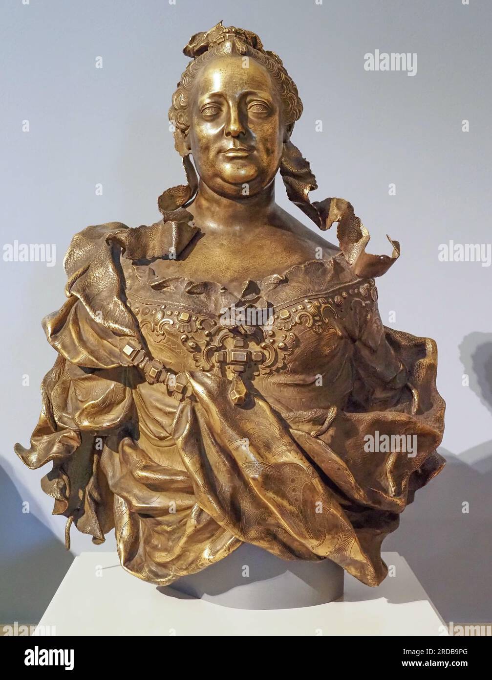 Maria Teresia. 1760 Donation by Joseph Wenzel, Prince of Liechtenstein ...