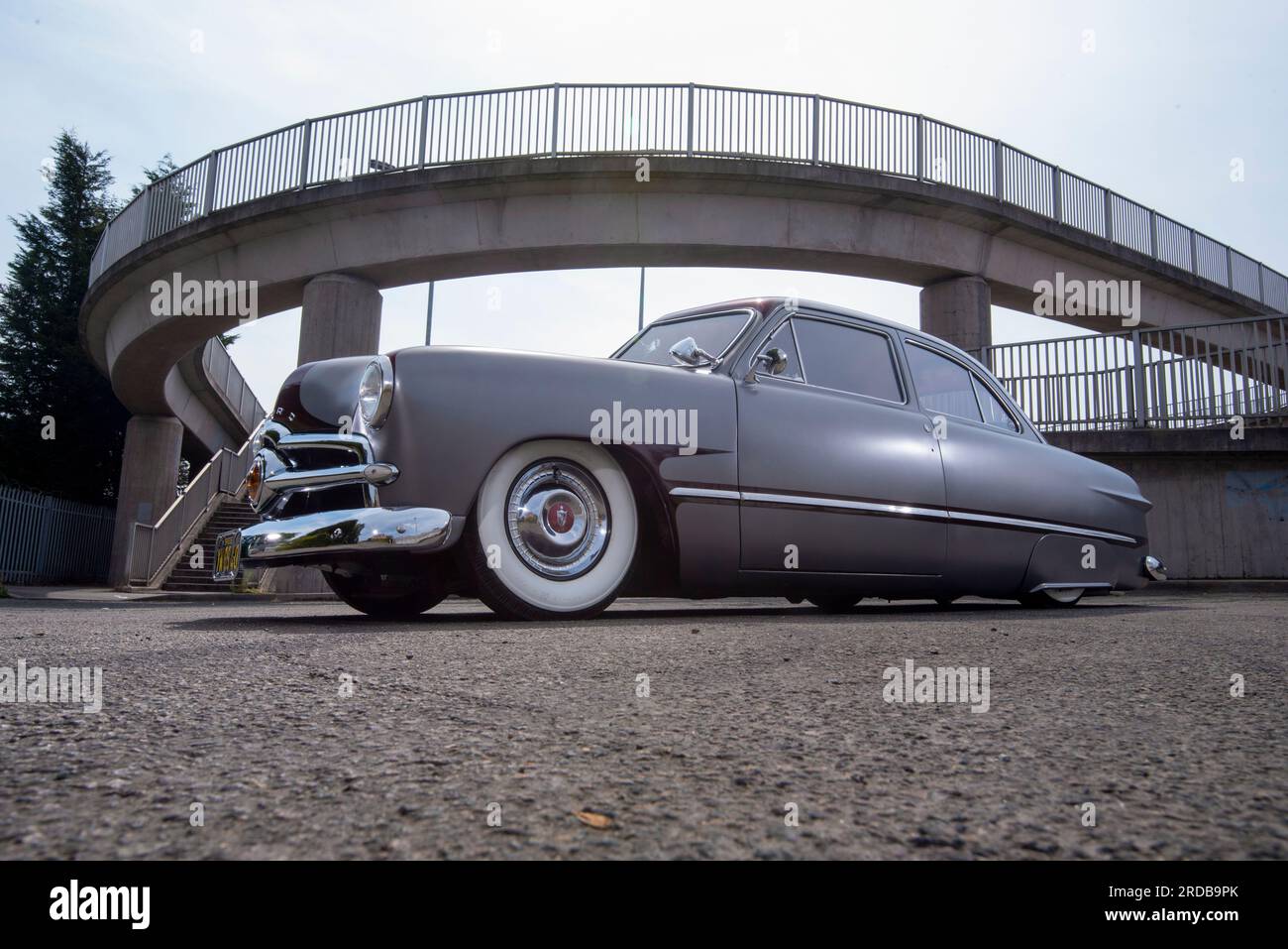 1949 Ford 'Shoebox' custom car Stock Photo - Alamy