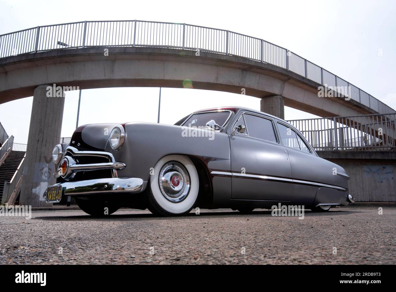 1949 Ford 'Shoebox' custom car Stock Photo - Alamy