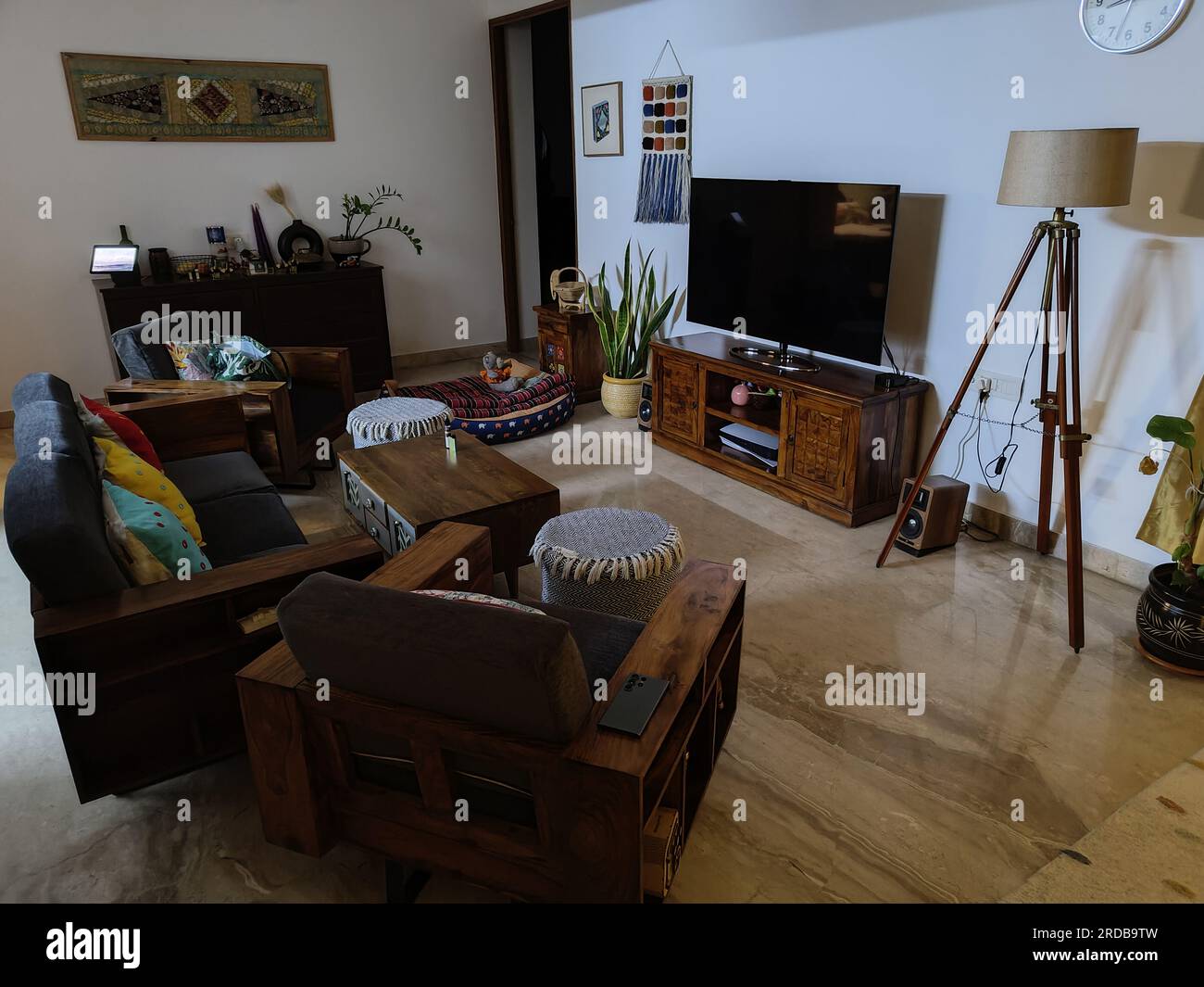 Living room no people indoor hi-res stock photography and images - Alamy