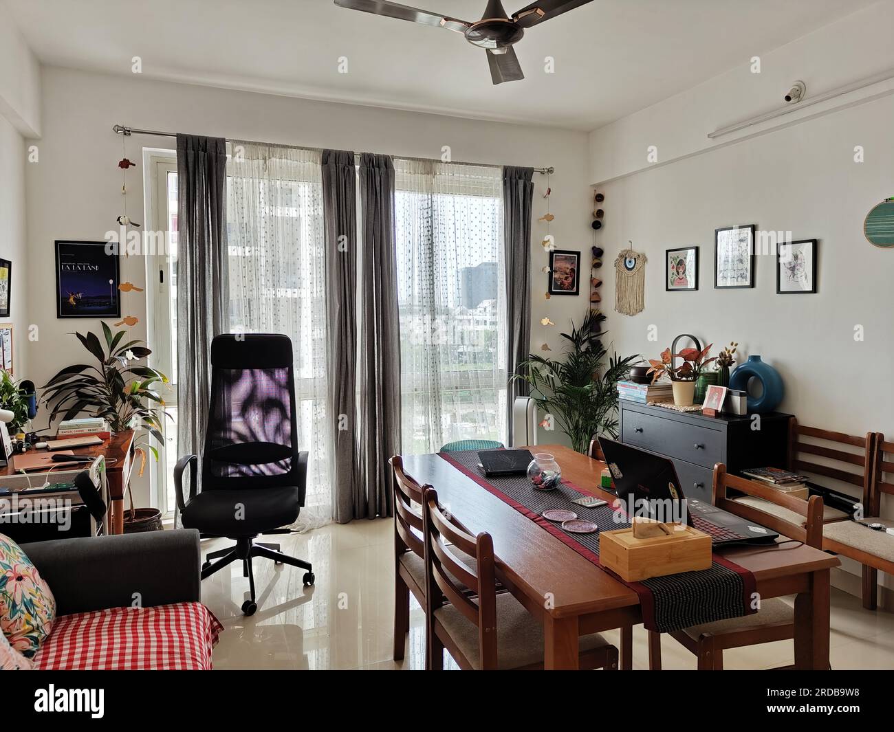 Modern Office Interior for Work from Home Workspace Room, Office Stock ...