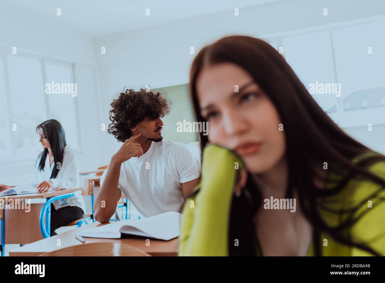 Weary of learning hi-res stock photography and images - Alamy