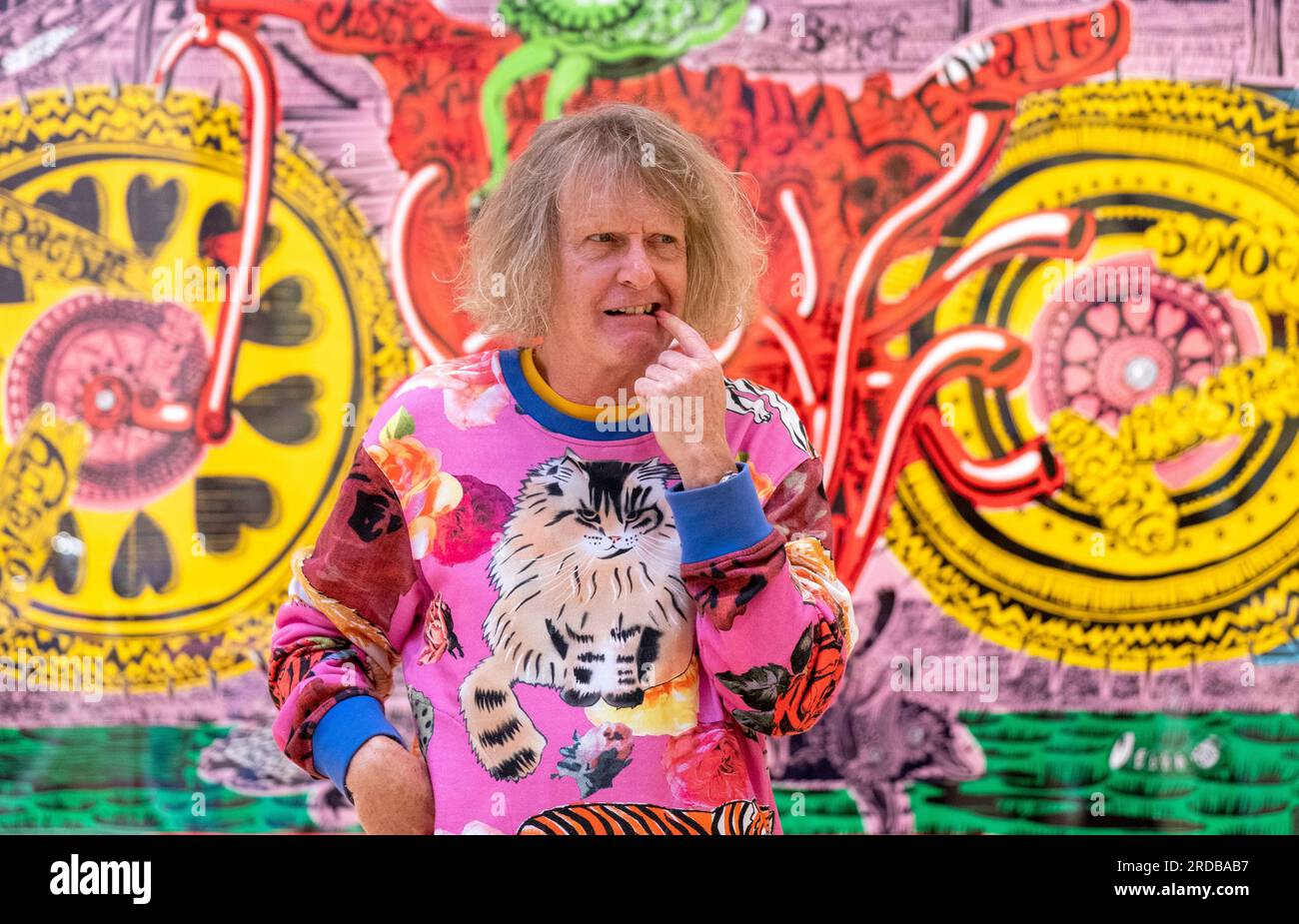Sir Grayson Perry during a photocall for the Grayson Perry: Smash Hits ...