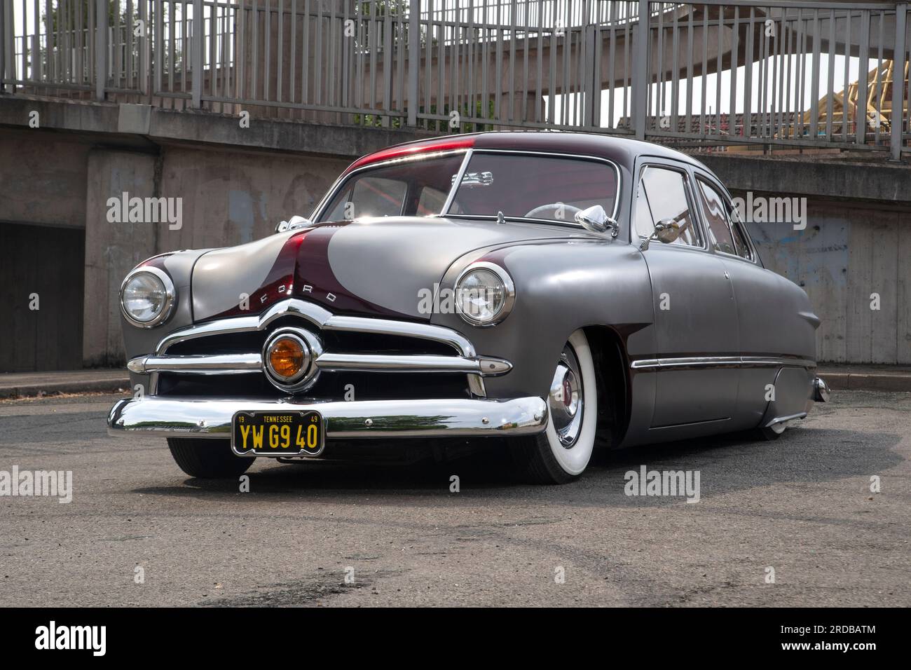 1949 Ford 'Shoebox' custom car Stock Photo - Alamy