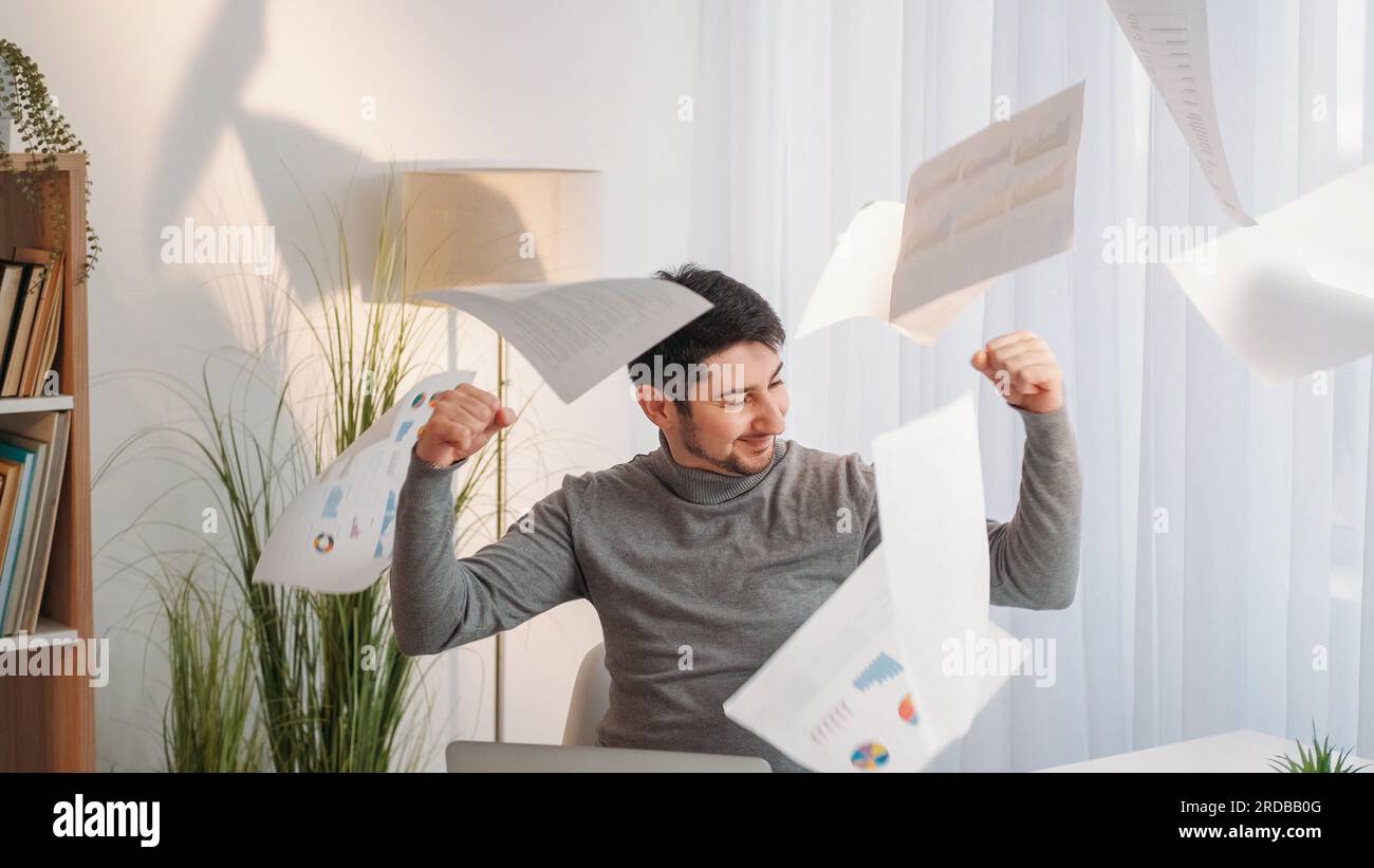 Celebration success work job promotion hi-res stock photography and ...