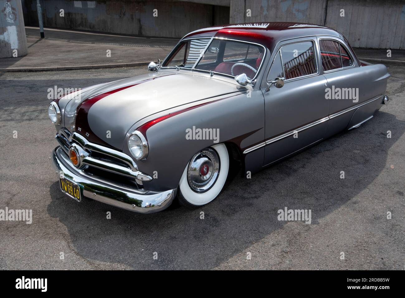 1949 Ford 'Shoebox' custom car Stock Photo - Alamy