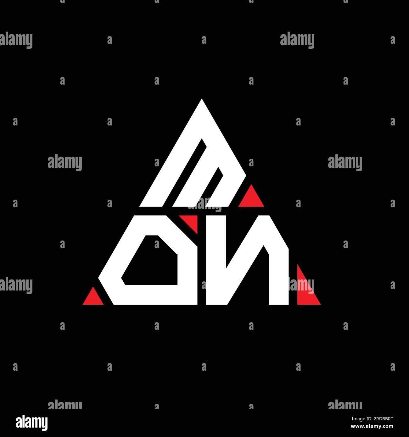 Mon technology logo Stock Vector Images - Alamy