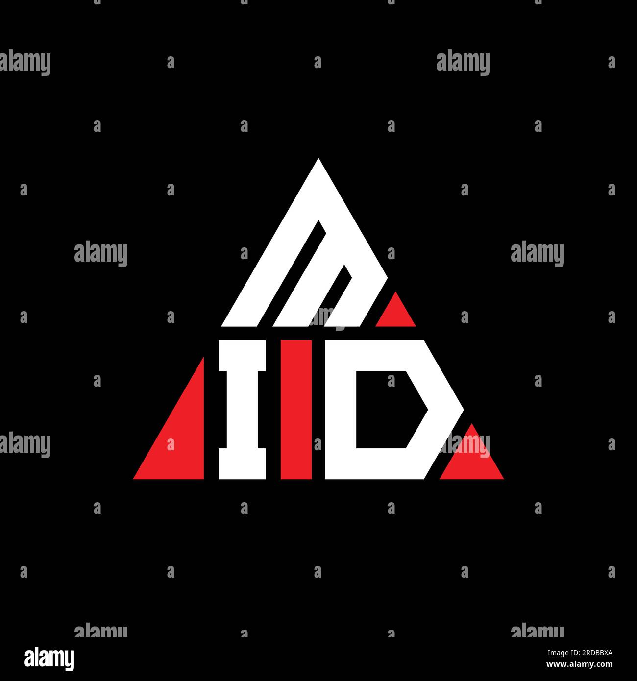 Mid technology logo Stock Vector Images - Alamy