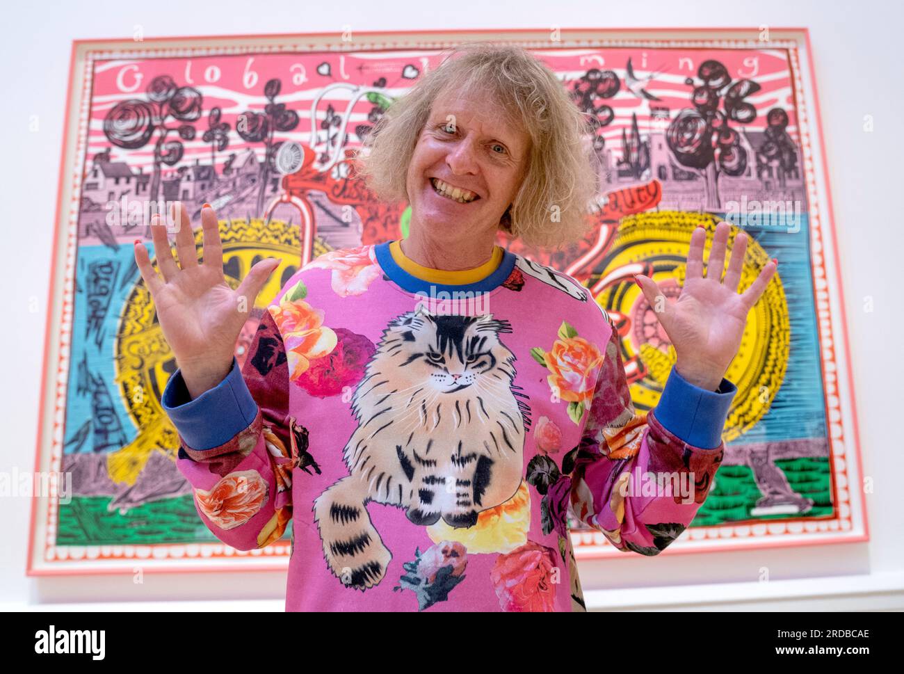 Sir Grayson Perry during a photocall for the Grayson Perry: Smash Hits ...
