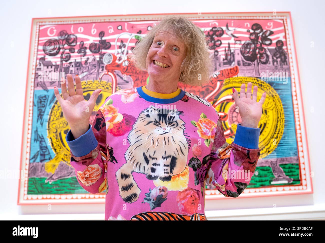 Sir Grayson Perry during a photocall for the Grayson Perry: Smash Hits exhibition at the Royal ...