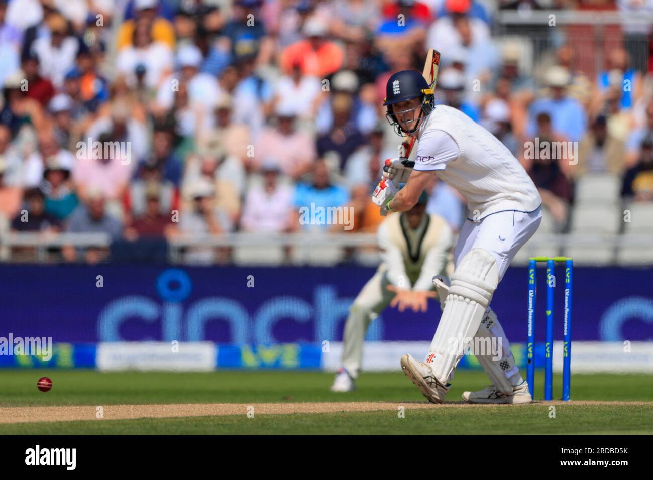 Zac Crawley of England during the LV= Insurance Ashes Fourth Test ...
