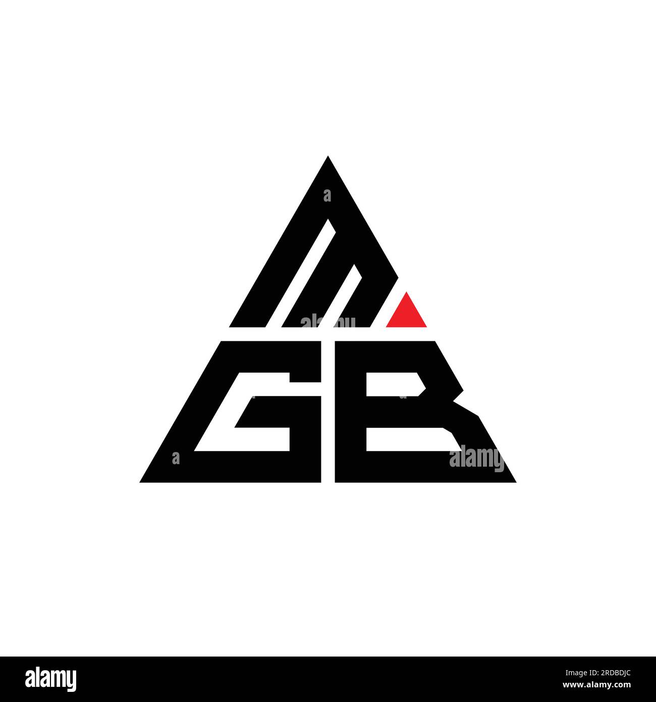 Mgb Triangle Letter Logo Design With Triangle Shape Mgb Triangle Logo Design Monogram Mgb