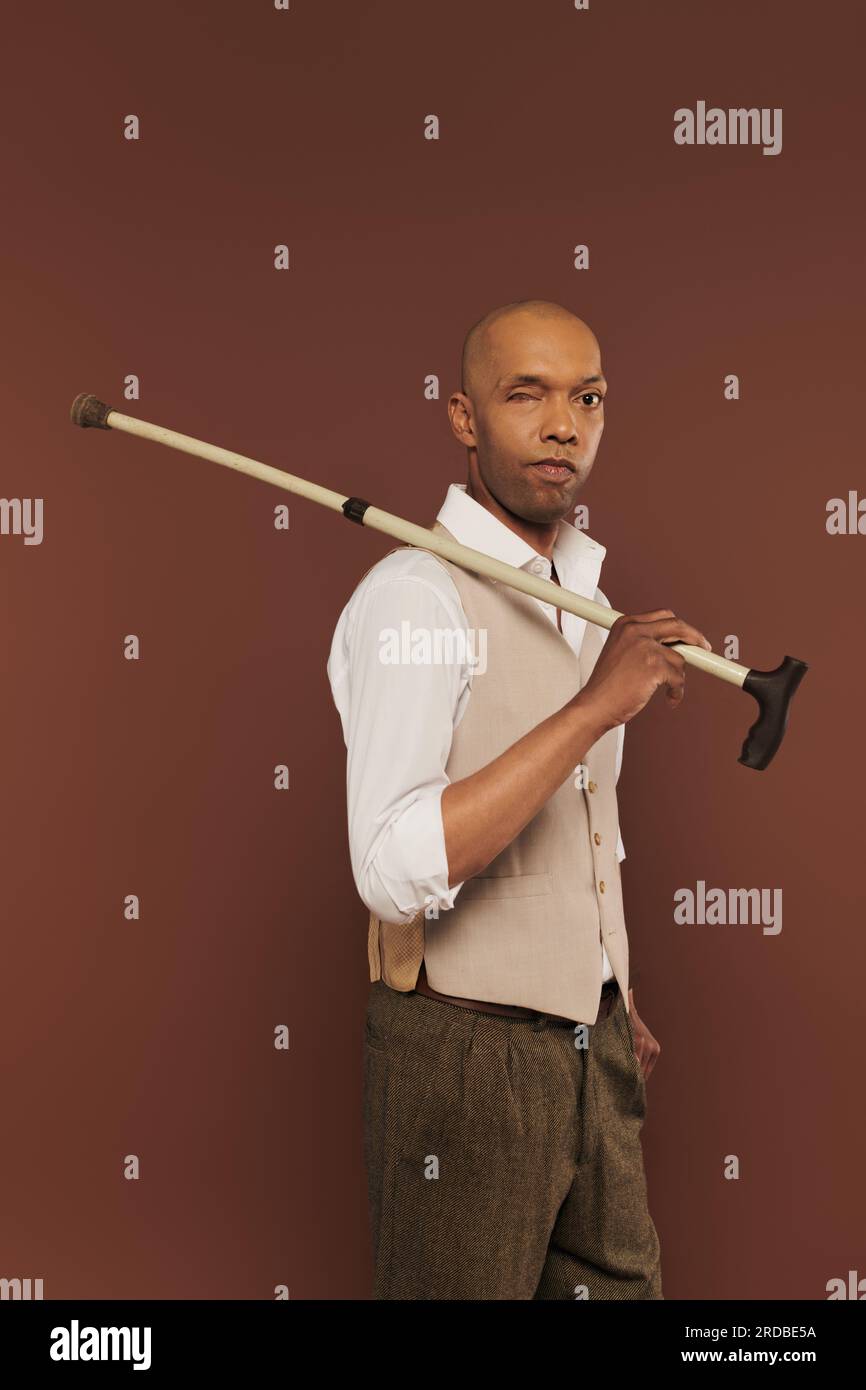 inclusion, myasthenia gravis syndrome, bold african american man ...