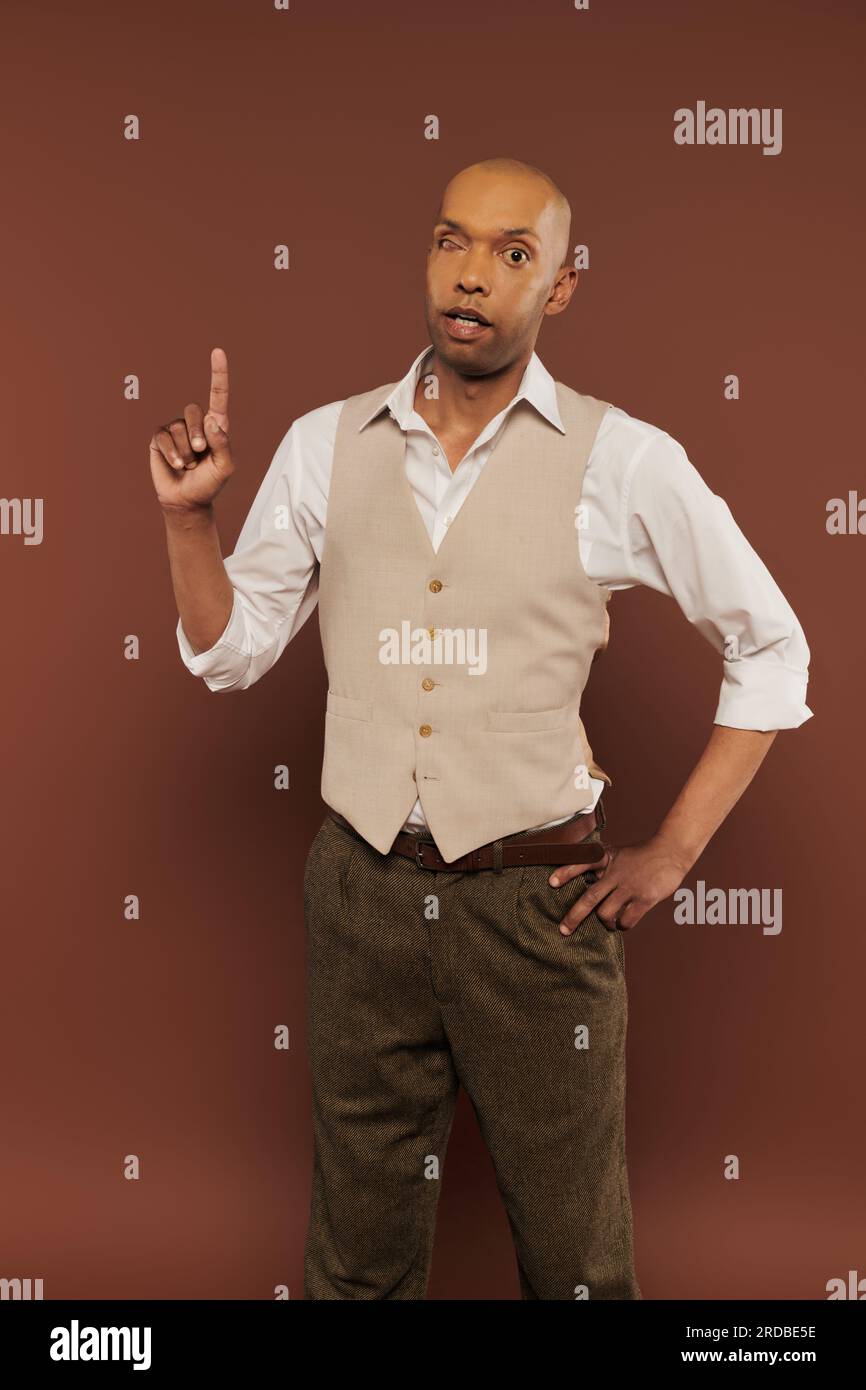 inclusion, myasthenia gravis syndrome, bold african american man ...