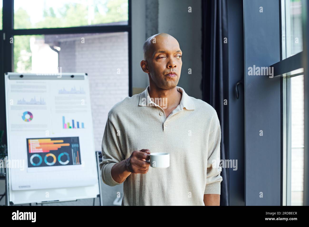 chronic illness, inclusion, african american man with myasthenia gravis ...