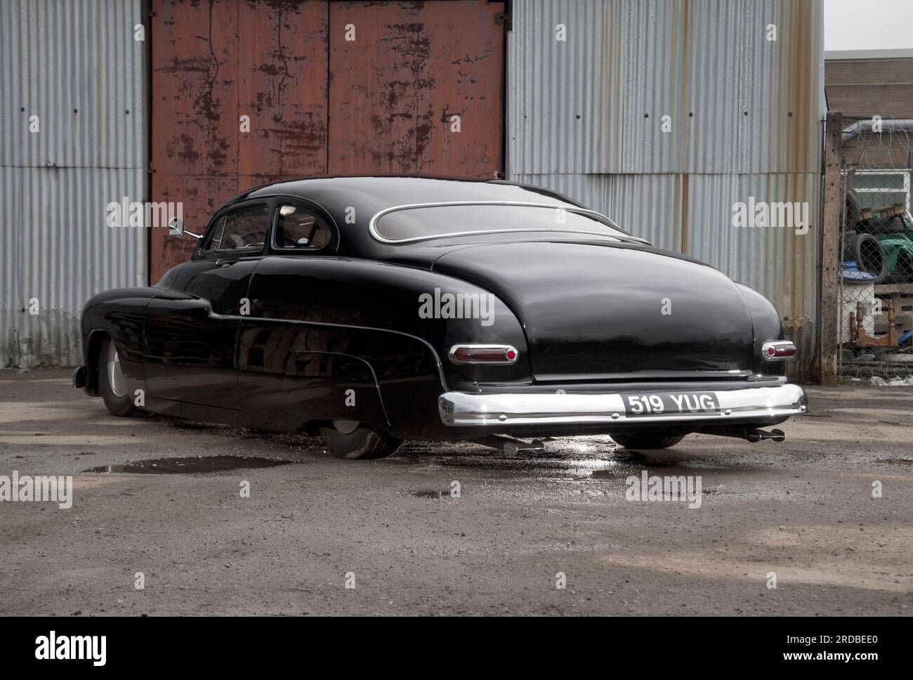 1949 mercury lead sled custom car hi-res stock photography and images ...