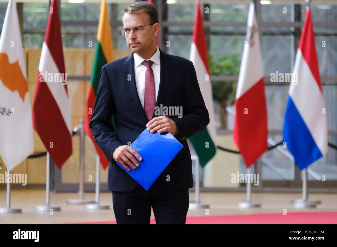 Brussels, Belgium. 20th July, 2023. Spokesperson of European Commission ...